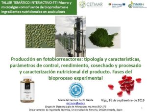 Producción en fotobiorreactores: tipología y características ...